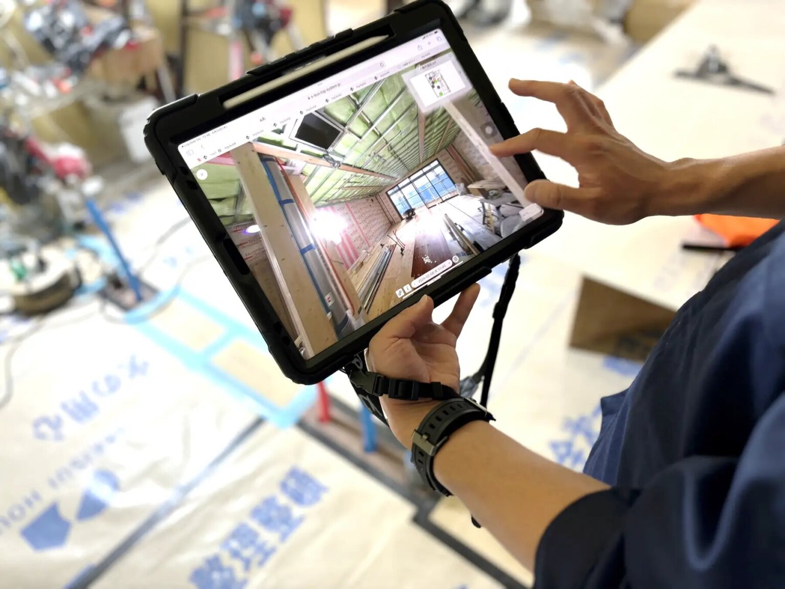 積水ハウス ログビルドの「Log Walk」を標準ツール化。 | SUGITEC｜建設業界の最新技術紹介